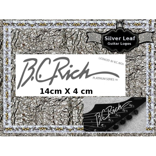 Guitar Decals Restoration Logos - B.C. Rich Platinum Series Guitar ...