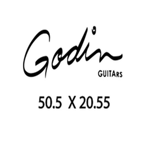 Guitar Decals Restoration Logos - Godin Guitar Decal M63