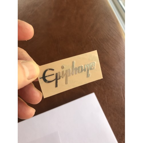 Guitar Decals Restoration Logos - Epiphone Guitar Decal Chrome Laser ...