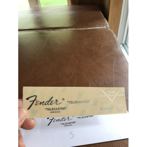 Guitar Decals Restoration Logos - Fender Telecaster 3D Metal Guitar ...