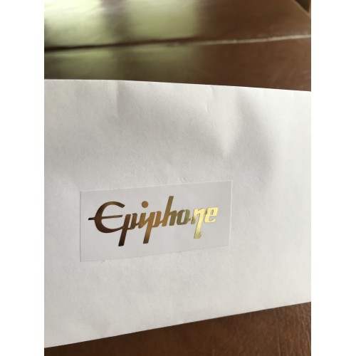 Guitar Decals Restoration Logos - Epiphone Guitar Decal Chrome Laser ...
