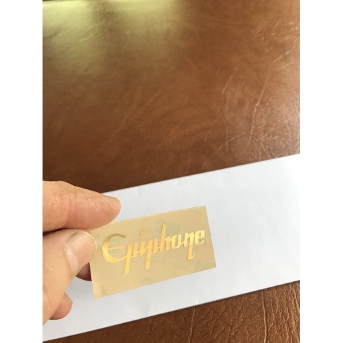 Guitar Decals Restoration Logos - Epiphone Guitar Decal Chrome Laser ...