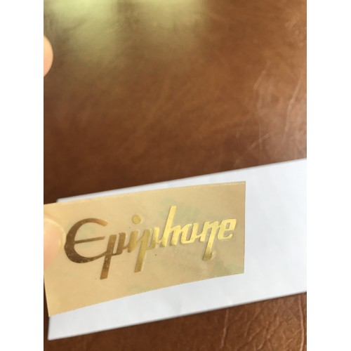 Guitar Decals Restoration Logos - Epiphone Guitar Decal Chrome Laser ...