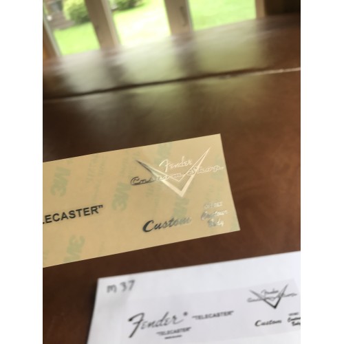 Guitar Decals Restoration Logos - Fender Telecaster 3D Metal Guitar ...