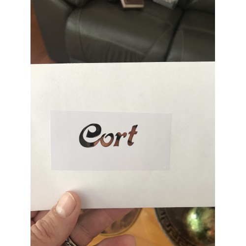 Guitar Decals Restoration Logos - Cort Guitar Decal M71b