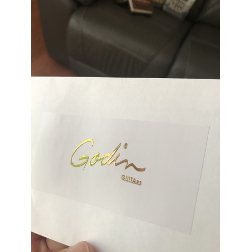 Guitar Decals Restoration Logos - Godin Guitar Decal M72