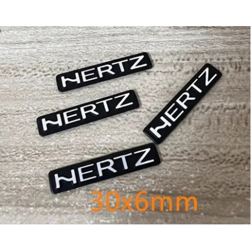 Guitar Decals Restoration Logos - Hertz Guitar Speaker Decal Metal M121-1