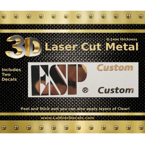 Guitar Decals Restoration Logos - ESP Guitar Decal m86