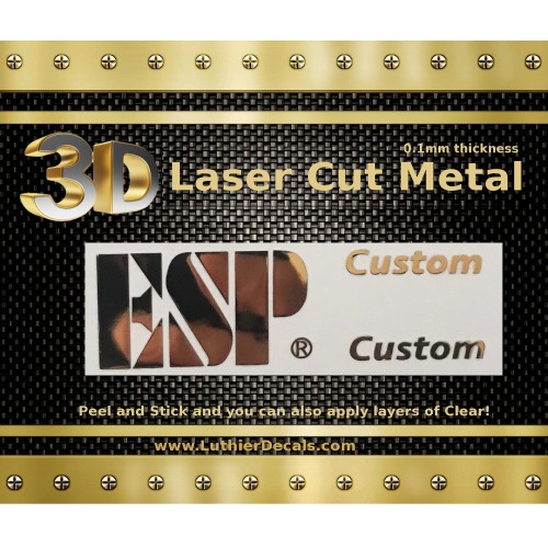 Guitar Decals Restoration Logos - ESP Guitar Decal m86b