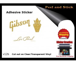 Guitar Decals Restoration Logos - Gibson Stickers