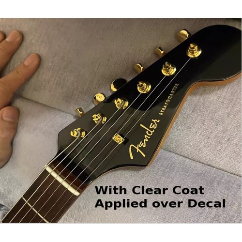 Guitar Decals Restoration Logos - Epiphone Guitar Decal Chrome Laser ...